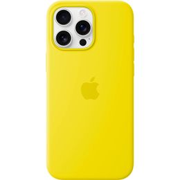 Apple Smartphone-Hülle "iPhone 16 Pro Max Silikon Case mit MagSafe", iPhone 16 Pro Max, gelb, Hüllen