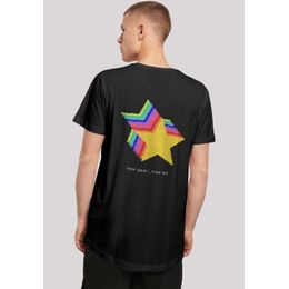 F4NT4STIC Herren T-Shirt "SIlvester Party Happy People Only", schwarz, Gr. XL, Obermaterial: 100% Baumwolle, Shirts, Print