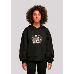 F4NT4STIC Damen Sweatshirt "Blumenstrau&szlig; Boho", schwarz, Gr. 4XL, Obermaterial: 100% Baumwolle, Sweatshirts, Premium Qualit&auml;t