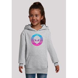 F4NT4STIC Jungen Kapuzenpullover "Alien Kopf", grau, Gr. 146, Obermaterial: 65% Baumwolle, 35% Polyester, Pullover, Premium Qualit&auml;t
