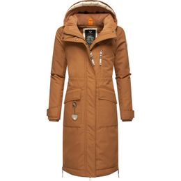 Ragwear Damen Wintermantel "Refutura", braun, Gr. M, Obermaterial: 100% Polyester, Futter: 100% Polyester, Wattierung: 100% Polyester, Mäntel, warm