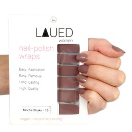 vargu Damen Nageldesign Zubeh&ouml;r "solid brown", braun, Kunstfingern&auml;gel, aus zertifizierter Produktion (SGS / SEDEX) und Material (FSC)