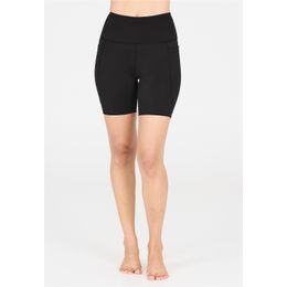 ENDURANCE ATHLECIA ATHLECIA Damen Shorts "Aliya", schwarz, Gr. 44, unifarben, 75% Polyamid, 25% Elasthan, Hosen, Mit Quick-Dry-Funktion