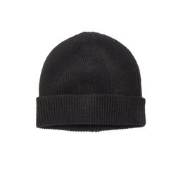 Lascana Damen Strickm&uuml;tze, schwarz, Basic, unifarben, Obermaterial: 70% Polyacryl, 30% Wolle, M&uuml;tzen, Beanie, Winterm&uuml;tze, Wollm&uuml;tze, M&uuml;tze,