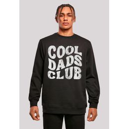 F4NT4STIC Herren Sweatshirt "Cool Dads Club Vintage Vatertags Design für Väter", schwarz, Gr. L, Obermaterial: 50% Baumwolle, 50% Polyester,