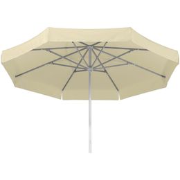 Marktschirm, beige, Schneider Schirme, Obermaterial: 100% Polyester, Standschirme, "Jumbo", &Oslash;xH: 400x295 cm, Aluminium/Polyester