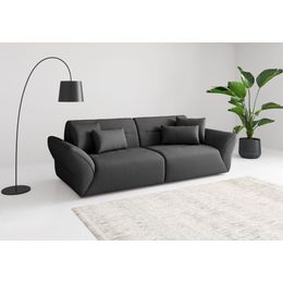 Sit & More Big-Sofa SIT & MORE, B:300cm H:91cm T:116cm, grau, 95% Polyester 5% Polyamid, Sofas, "Dali"
