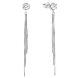 Amor Damen Paar Ohrstecker "2026216", Silber 925 (Sterlingsilber), bunt, Silber 925 (Sterlingsilber), Ohrringe, mit Zirkonia (synth.)