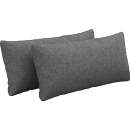Sit & More Auflagekissen SIT & MORE, B:60cm H:30cm T:10cm, grau, 95%Polyester 5%Polyamid, Polsterauflagen, "Dance"