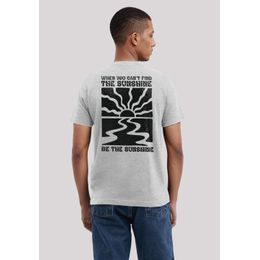 F4NT4STIC Herren T-Shirt "Be The Sunshine", grau, Gr. XS, Obermaterial: 100% Baumwolle, Shirts, Premium Qualität