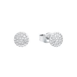 Amor Damen Paar Ohrstecker "2026198", 6mm, Silber 925 (Sterlingsilber), bunt, Silber 925 (Sterlingsilber), Ohrringe, mit Zirkonia (synth.)