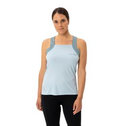 Vaude Damen Funktionstop "Women's Matera Top", blau, Gr. 40, Obermaterial: 100% Polyester, Tops, Fahrradshirt Leicht, atmungsaktiv und