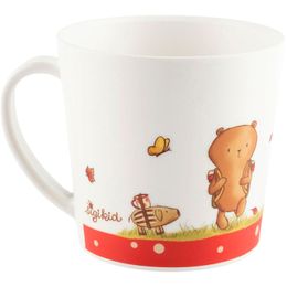 Sigikid Jungen Tasse "Campingtasse Mister O'Lui und Rupert, Mister O'Lui - 1 Henkel", rot, Kunststoff, Trinkgef&auml;&szlig;e