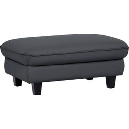 Hocker Home Affaire, B:101cm H:46cm T:65cm, grau, 100% Polyester, Feinstruktur: 75000 Scheuertouren, Struktur 35000 Scheuertouren, Microfaser 40000