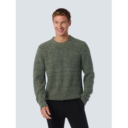 NO EXCESS Herren Strickpullover, grau, Gr. XL, meliert, unifarben, Strick, Obermaterial: 31% Polyacryl, 29% Baumwolle, 22% Polyamid, 14% Modal, 4%