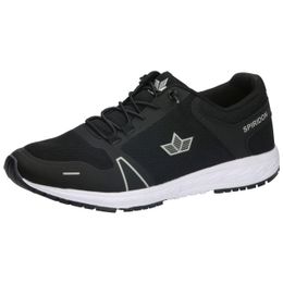 Lico Herren Sneaker "Freizeitschuh Basildon", Gr. 42, schwarz, Synthetik, Schuhe