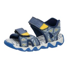 Lico Jungen Sandale "Sandale Elrik V", Gr. 33, blau, Leder, Schuhe