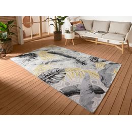 Outdoorteppich Hanse Home, B:160cm H:3mm L:235cm, bunt, Polyester, Polypropylen (PP), Teppiche, "Gold Leaves", In-& Outdoor, Teppich, Wetterfest,