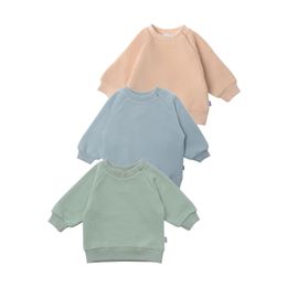 Liliput Mädchen Sweatshirt, bunt, Gr. 62, unifarben, 80% Baumwolle, 20% Polyester, Sweatshirts, mit Bündchen an den Ärmeln