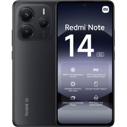 Xiaomi Smartphone "Redmi Note 14 5G", 256 GB, schwarz, Mobiltelefone