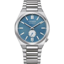 Citizen Damen Automatikuhr "Tsuyosa", silber, Armbanduhren, Armbanduhr, Mechanische Uhr, Herrenuhr, Damenuhr, Edelstahlarmband