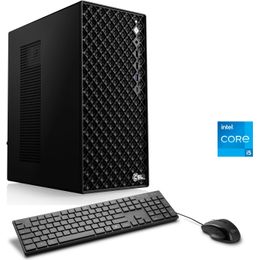 CSL PC "Speed V25959", Microsoft Windows 11 Home (64 Bit), 16 GB RAM 500 GB SSD, schwarz, B&uuml;ro, Desktop-PCs