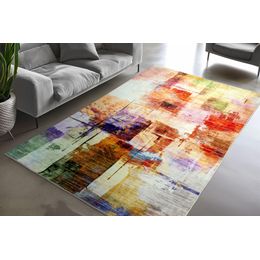 Teppich Obsession, B:160cm H:8mm L:230cm, bunt, Polyester, Wohnzimmer, Teppiche, "Avantgarde 109", modernes Design, waschbar, In- und Outdoor,