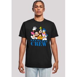 F4NT4STIC Damen T-Shirt "Disney Micky Maus Disney Friends", schwarz, Gr. M, Obermaterial: 100% Baumwolle, Shirts, Herren,Premium