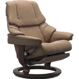 Relaxsessel stressless, B:88cm H:98cm T:77cm, braun, Leder BATICK: BATICK ist ein leicht korrigiertes, durchgefärbtes und genarbtes Möbelleder, bei