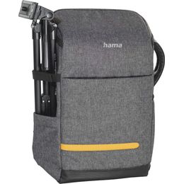 Hama Kameratasche "Kamera-Rucksack "Terra", 140, Grau Rucksack", B/H/T: 25,5cm x 21cm x 41cm, grau, Taschen