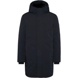 Cinque Herren Parka "CIRESISTOR", blau, Gr. XXL, unifarben, Web, Obermaterial: 88% Polyamid, 12% Elasthan, Jacken, mit Logopatch