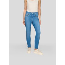 Rabe Damen Jerseyhose "Hose", blau, Gr. 44, unifarben, 90%Baumwolle 8%Polyester 2%Elastan, Hosen