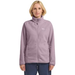 Jack Wolfskin Damen Fleecejacke "MOONRISE FZ W", lila, Gr. S, Oberstoff: 100% POLYESTER ; Futter 1: 100% POLYESTER, Jacken