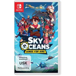 pqube Spielesoftware "Sky Oceans: Wings for Hire", transparent (ohne farbbezeichnung), Nintendo Switch, Spielesoftware