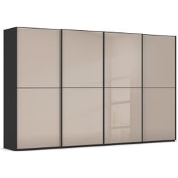 Schwebetürenschrank Rauch, B:360cm H:223cm T:68cm, beige, Holzwerkstoff, Schränke, "Kleiderschrank Schrank Garderobe Schlafzimmerschrank SCALE-DUO",