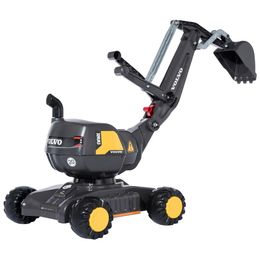 Rolly Toys Jungen Spielzeug-Aufsitzbagger "Digger Volvo", grau, Kunststoff, B:43cm H:74cm T:102cm, Spielzeugfahrzeuge, BxTxH: 43x102x74 cm