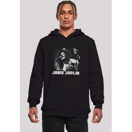 F4NT4STIC Herren Sweatshirt "Janis Joplin Spiritual Mono", schwarz, Gr. M, Obermaterial: 65% Baumwolle, 35% Polyester, Sweatshirts, Herren,Premium