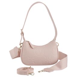 Valentino Handbags VALENTINO BAGS Damen Hobo "SAMBA RE", rosa, Lederimitat, Taschen, Henkeltasche Schultertasche