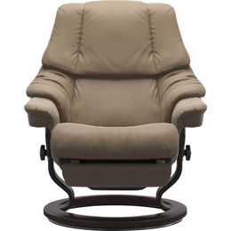 Relaxsessel stressless, B:88cm H:98cm T:77cm, braun, Leder BATICK: BATICK ist ein leicht korrigiertes, durchgefärbtes und genarbtes Möbelleder, bei