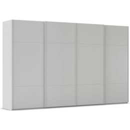 Schwebet&uuml;renschrank Rauch, B:360cm H:223cm T:68cm, grau, Holzwerkstoff, Schr&auml;nke, "Kleiderschrank Schrank Garderobe Schlafzimmerschrank SCALE-TRIO",