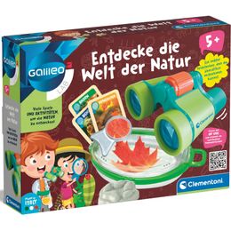 Clementoni Kinder Experimentierkasten "Galileo, Entdecke die Welt der Natur", bunt, Experimentierkästen, Made in Europe