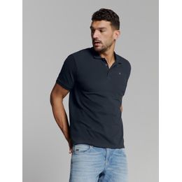 NO EXCESS Herren T-Shirt "NO EXCESS Polo shirt", blau, Gr. M, 95% Baumwolle, 5% elasthan, Shirts
