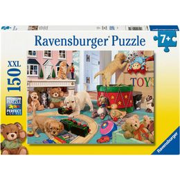 Ravensburger Kinder Puzzle "Verspielte Welpen", bunt, B:36cm H:49cm, Puzzles, Made in Germany