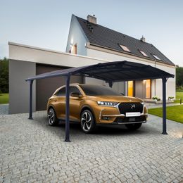 Einzelcarport, grau, PALRAM - CANOPIA, Carports, "Arcadia", wartungsfrei