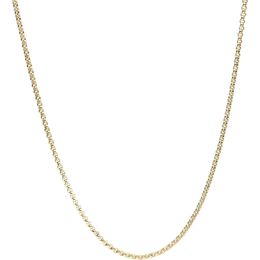 Luigi Merano Damen Goldkette "Erbskette, massiv, Gold 585", 42cm, Gelbgold 585, gold, Gelbgold 585, Halsketten