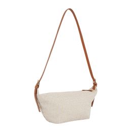 Tommy Hilfiger Damen Umhängetasche "TH PREMIUM BEACH LE SLING BAG", beige, Baumwolle, Textil, Taschen, Frühlingsmode, Damen Mini Bag, Schultertasche