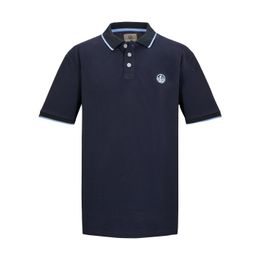 G.I.G.A. by Killtec Herren Poloshirt "GS 6 MN PLSHRT GOTS", blau, Gr. XL, G.I.G.A. DX BY KILLTEC, Obermaterial: 100% Baumwolle, Shirts, Herren Poloshirt aus