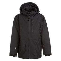 WHISTLER Jungen Skijacke "Kanto Jr.", schwarz, Gr. 128, unifarben, 100% Polyester, Jacken, mit getapten Nähten