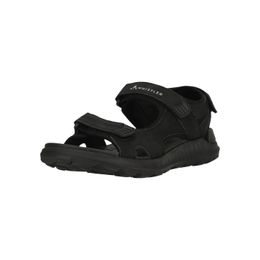 WHISTLER Herren Sandale "Tiberius", Gr. 45, schwarz, Kunstfaser, Polyurethane, Schuhe, ideal für Freizeit