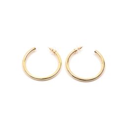 Firetti Damen Paar Creolen "Ohrschmuck basic groß", 60mm, Metall, gold, Metall, Ohrringe